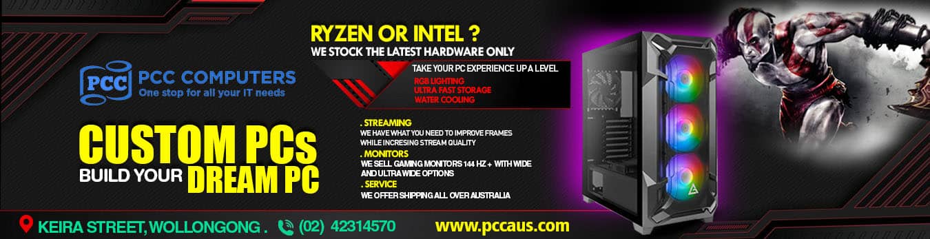 Australia's Tech Retailer - Wollongong and Dapto - PCC COMPUTERS