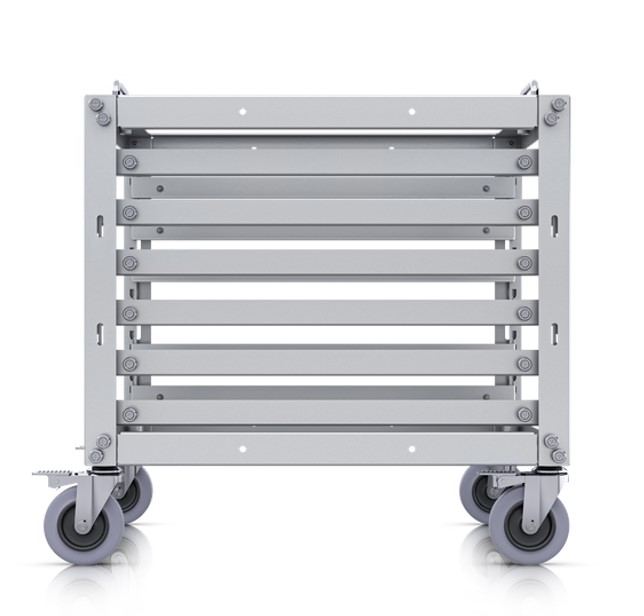 Ubiquiti 6U-sized device rack with 24-port blank patch panel U-Rack-6U ...