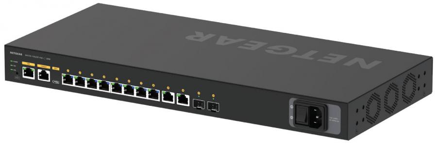 NETGEAR GSM4212PX-100AJS AV Line Managed 8 Port Gigabit PoE+ Switch ...