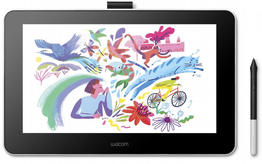 Wacom One Graphics Tablet - 33.8 cm (13.3") DTC133W0C - PCC COMPUTERS