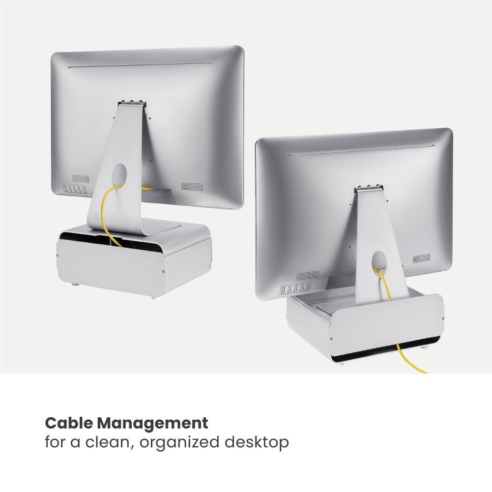 Brateck 3-in-1 Aluminum Monitor Riser STB-181 - PCC COMPUTERS