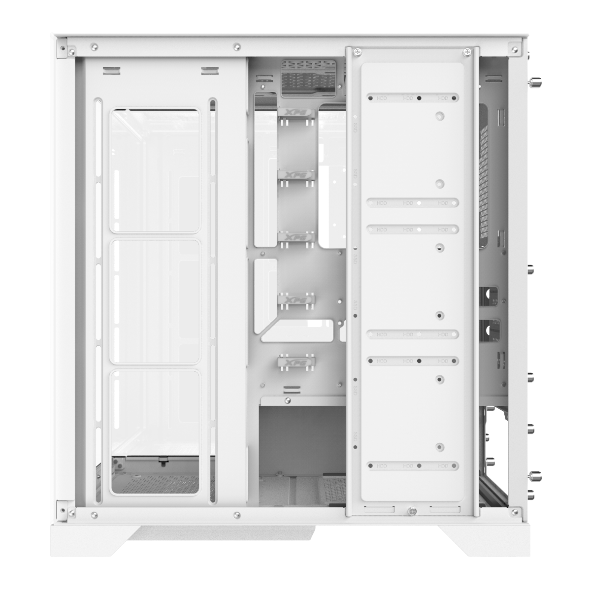 XPG INVADER X Mid-Tower PC Chassis WHITE INVADERXMTWOF-WHCWW - PCC ...