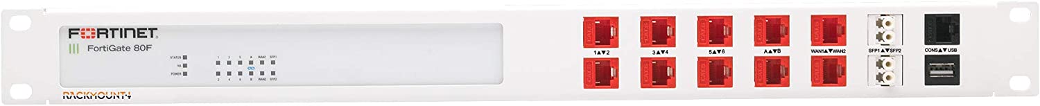 Rackmount.IT Rack Mount Kit for FortiGate 80F / 81F RM-FR-T15 - PCC ...