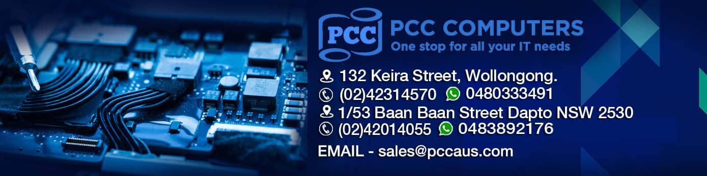 Australia's Tech Retailer - Wollongong and Dapto - PCC COMPUTERS