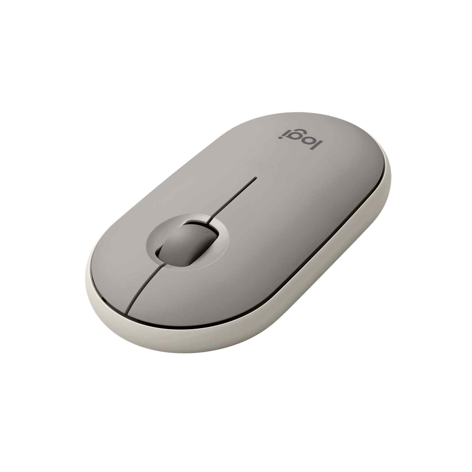 Logitech Pebble M350 Wireless Mouse Sand 910-006665 - PCC COMPUTERS