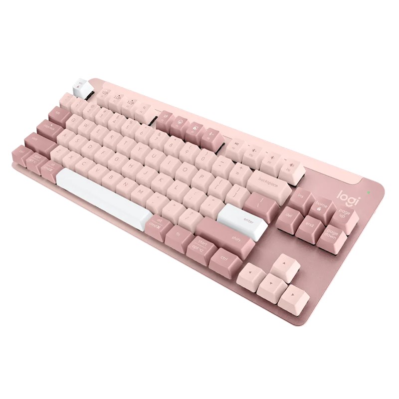 Logitech SIGNATURE K855 Wireless Mech TKL Keyboard 920-011220 Rose ...