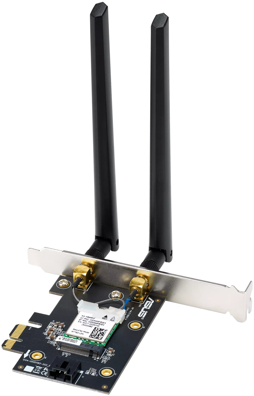 ASUS PCE-BE6500 Wireless PCIe Adapter Wi-Fi 7 - PCC COMPUTERS