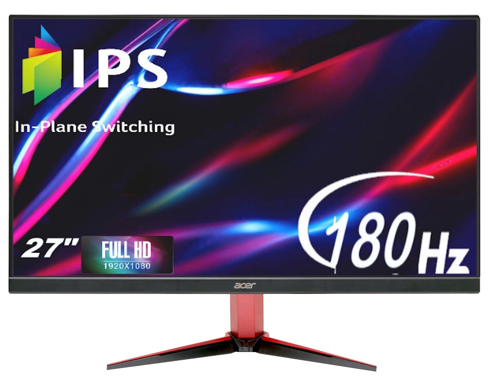 Acer KG272M3 27inch 180Hz FHD IPS Gaming Monitor - PCC COMPUTERS