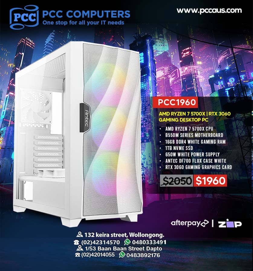 Australia's Tech Retailer - Wollongong and Dapto - PCC COMPUTERS
