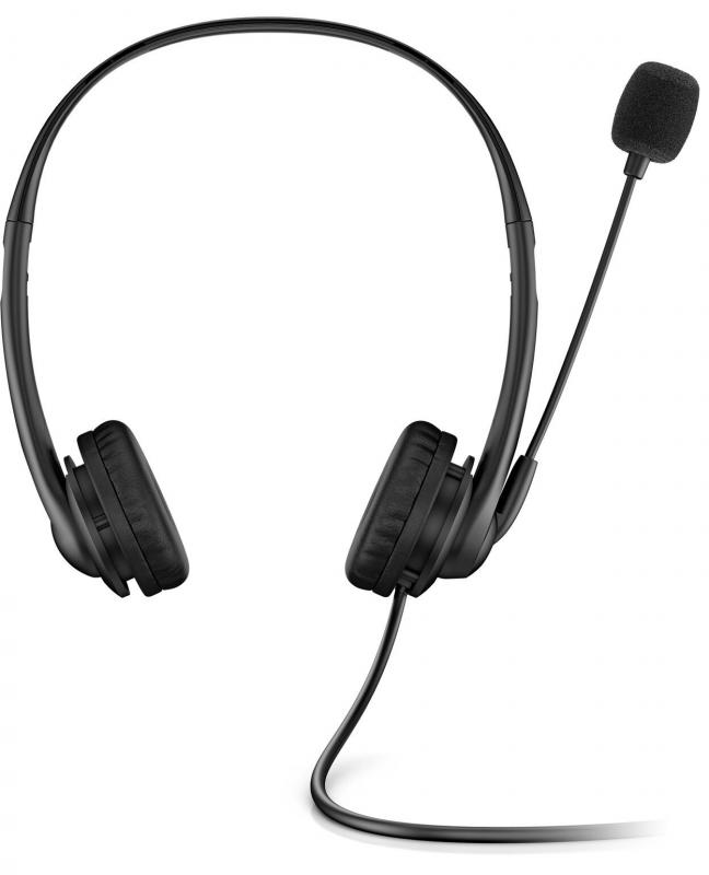 HP Wired Stereo USB G2 Black 428K6AA Headset - PCC COMPUTERS