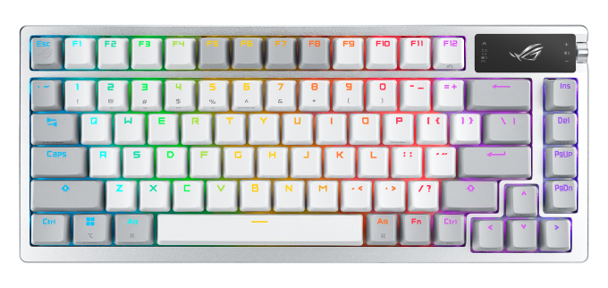 PCC Computers Australia | ASUS ROG AZOTH/PBT/WHT (Storm Switchh ...