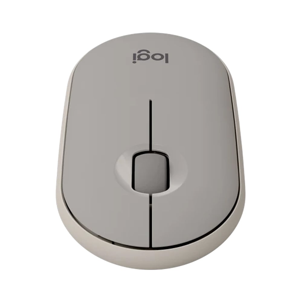 Logitech Pebble M350 Wireless Mouse Sand 910-006665 - PCC COMPUTERS