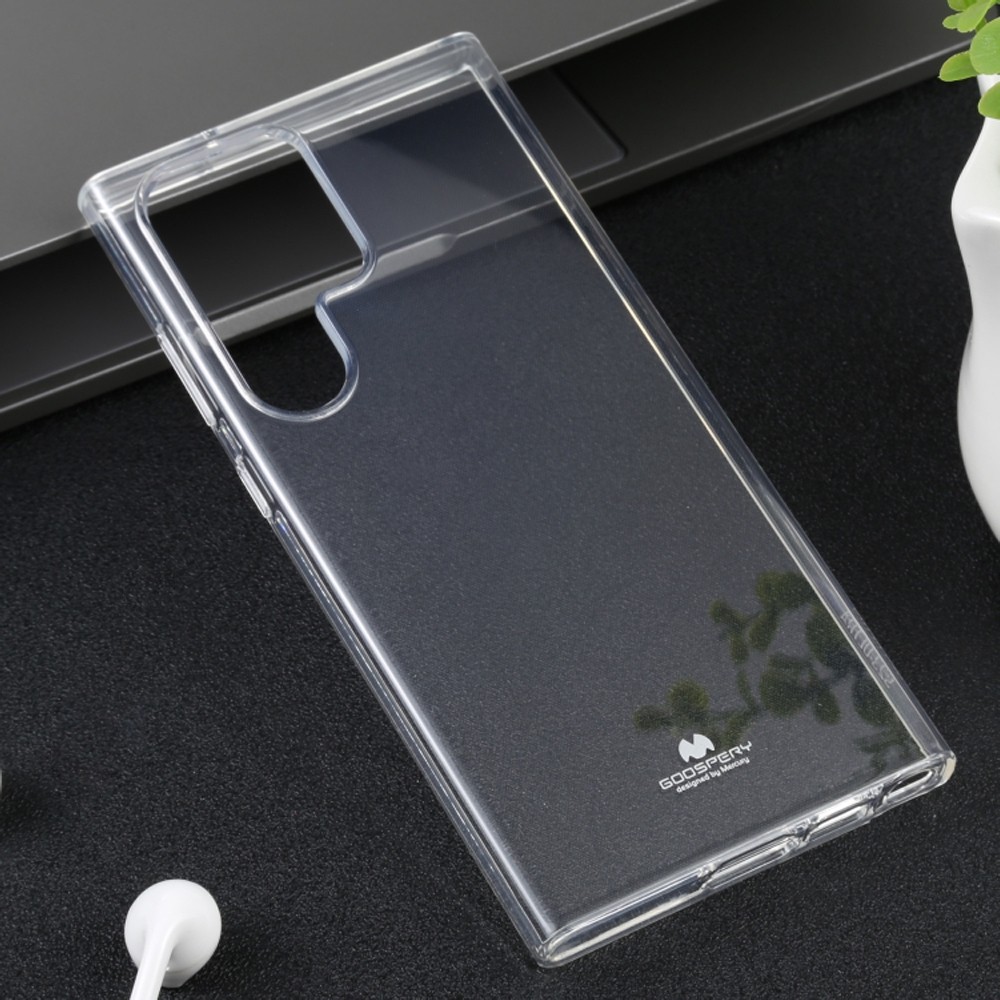 Goosepery Transparent Jelly Case Cover for Samsung Galaxy S23 Ultra ...