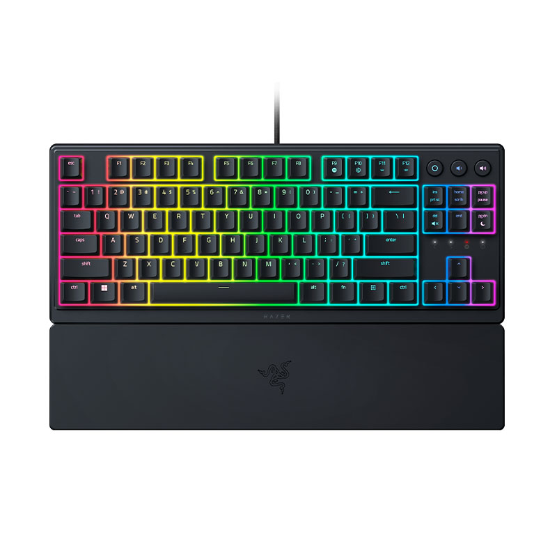 Razer Wired Ornata V3 TKL RGB Mech Membrane Gaming RZ03-04880100-R3M1 ...