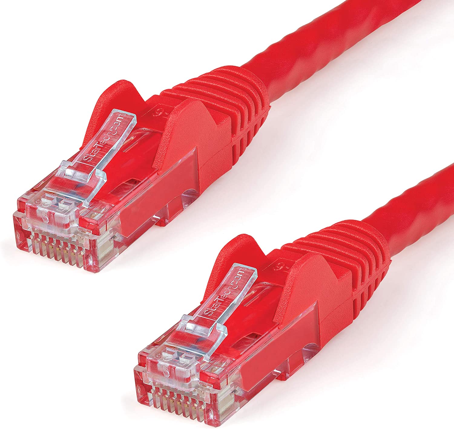 Hypertec 5M RJ45 Cat6 Patch Lead HCAT6RD5SL Red - PCC COMPUTERS