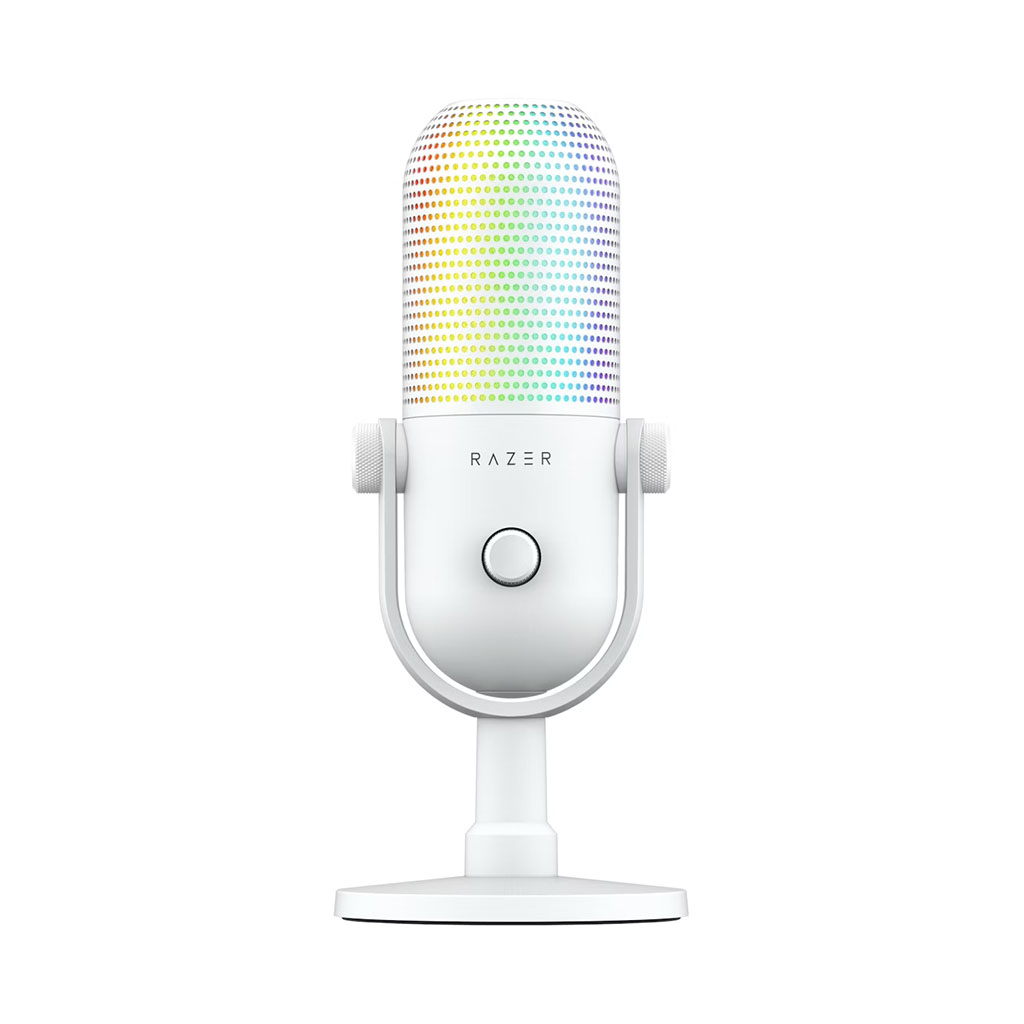 Razer Seiren V3 Chroma RGB USB Microphone RZ19-05060200-R3M1 White ...