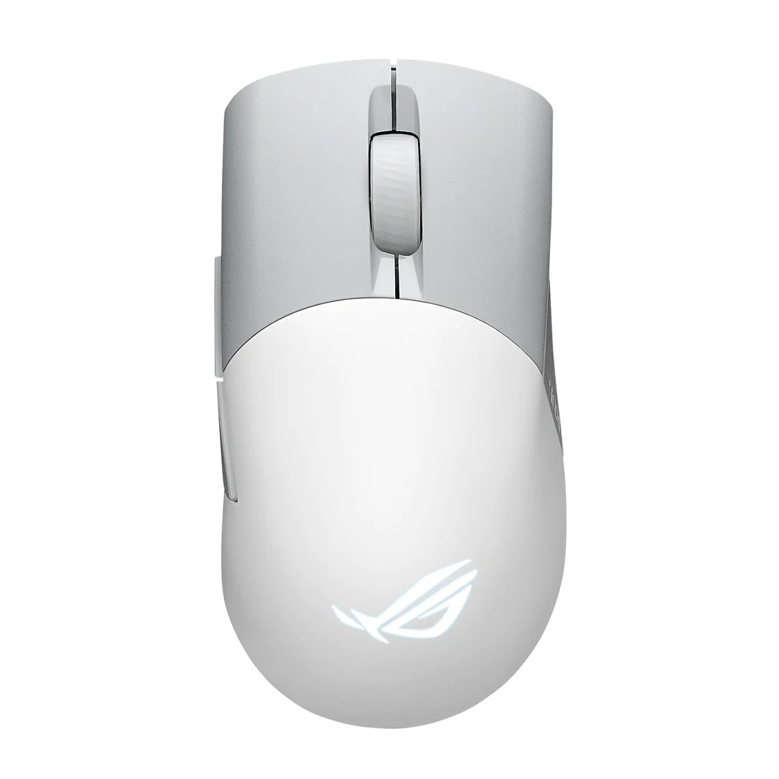 ASUS ROG KERIS WIRELESS AIMPOINT MOONLIGHT WHITE GAMING MOUSE - PCC COMPUTERS