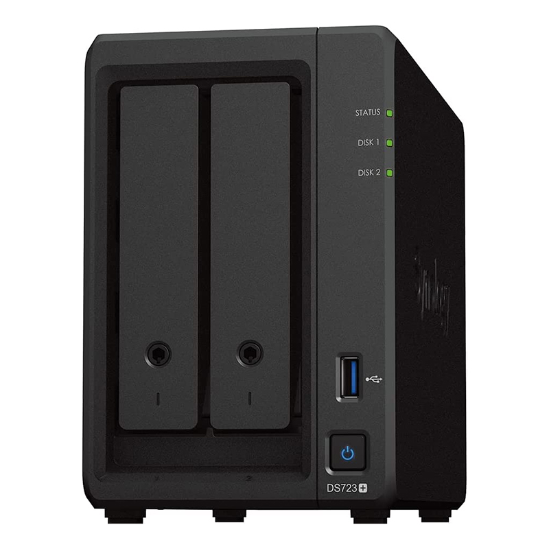 Synology DS723+ DiskStation 2GB NAS 2-Bay Diskless Ryzen Dual-Core ...