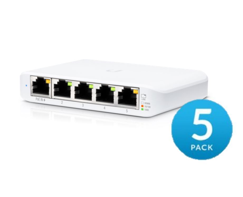 Ubiquiti 5-Port With PoE Gigabit UniFi Switch USW-Flex-Mini-5 - PCC ...