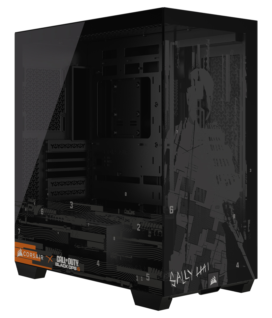 Corsair CC-9011276-COD Call of Duty Black OPS 6 Edition E-ATX Case T/G ...