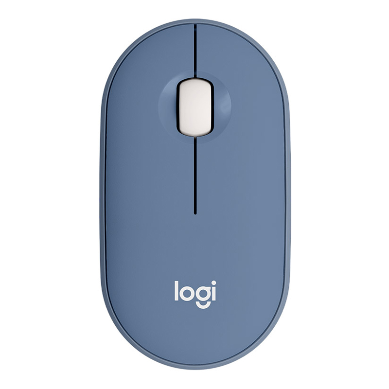 Logitech Pebble M350 Wireless Mouse Blueberry 910-006667 - PCC COMPUTERS