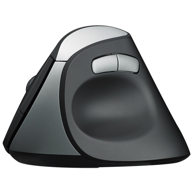 RAPOO Ergonomic Vertical Wireless Mouse Black MV20 - PCC COMPUTERS