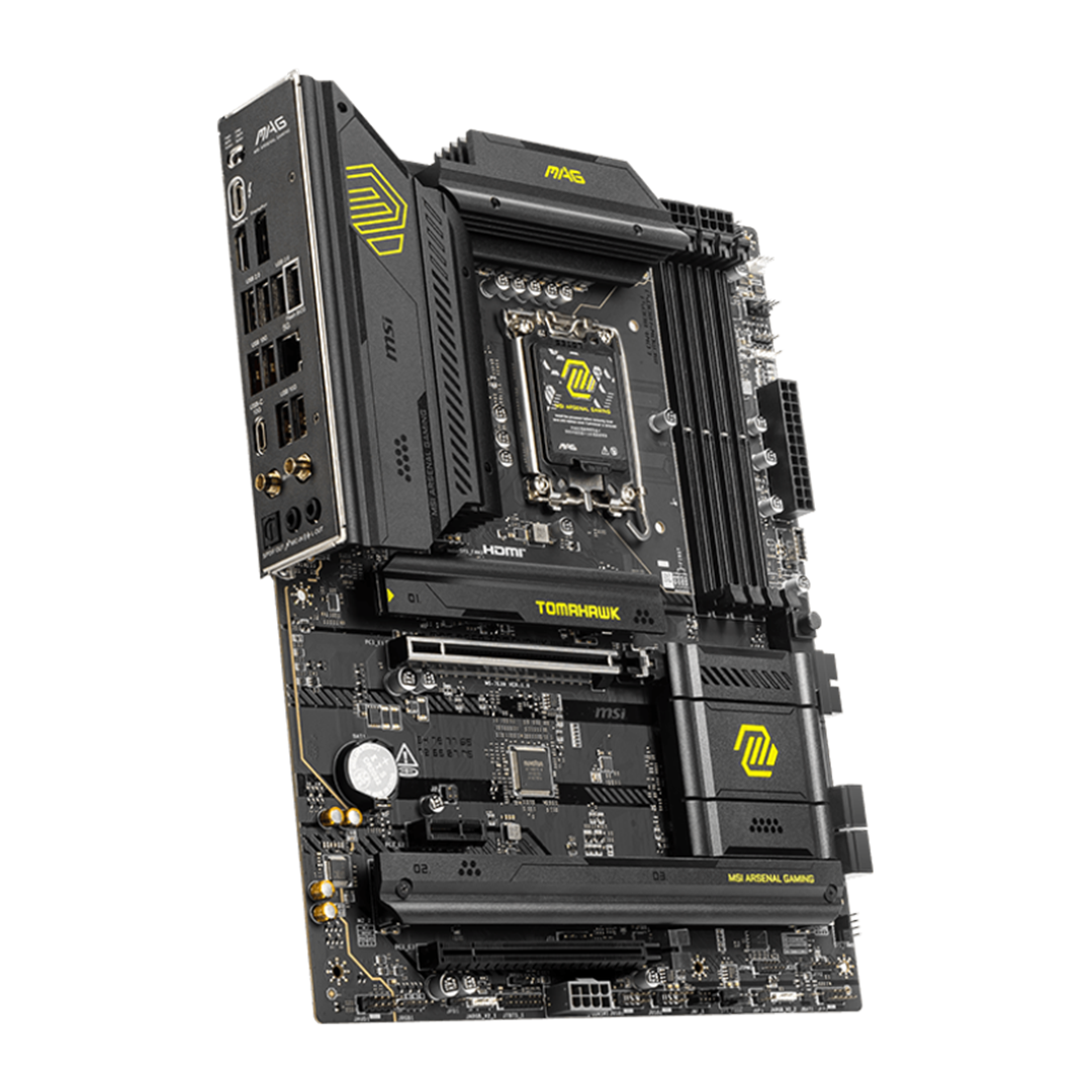 MSI MAG B860 TOMAHAWK WIFI LGA 1851 ATX Motherboard DDR5 - PCC COMPUTERS