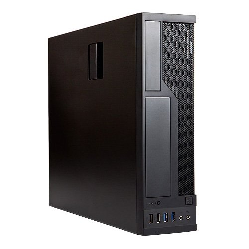 INWIN Slim Chassis mATX Slimline LP Case black CE685BK30U3NF1 - PCC ...