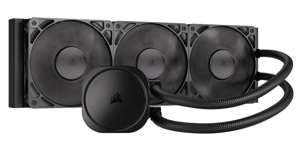 Corsair CW-9060089-WW NAUTILUS 360 RS 360mm Liquid CPU Cooler Black ...