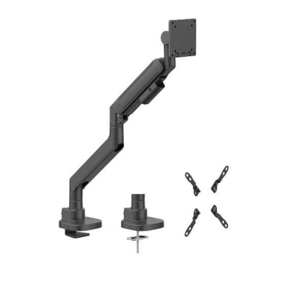 Brateck LDT87-C012-BTitan Heavy-Duty Gas Spring Single Monitor Arm ...