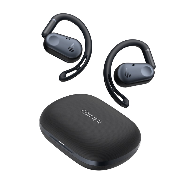 Edifier Comfo Flex Open-ear IP55 True Wireless Earbuds - Black COMFO-FLEX-BLACK - PCC COMPUTERS