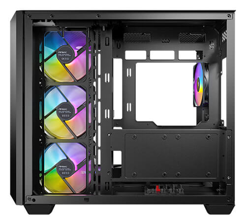Antec C5 ARGB Tempered Glass Mid-Tower ATX Case Black - PCC COMPUTERS