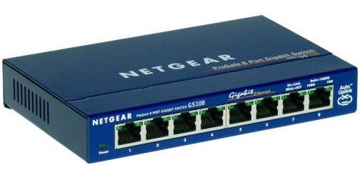 NETGEAR ProSAFE GS108 8 Port Gigabit Switch GS108 - PCC COMPUTERS