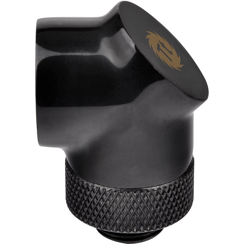 Thermaltake CL-W052-CU00BL-A Pacific G1/4 90 Degree Adapter Black - PCC ...