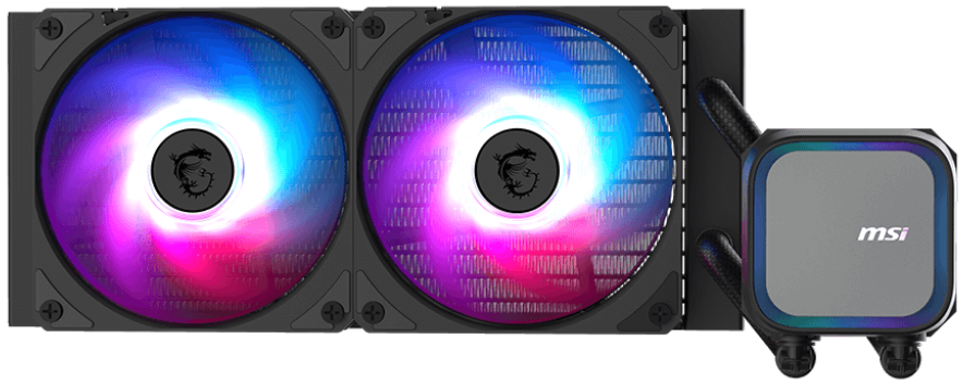 MSI MAG CORELIQUID A13 240 Black CPU Cooler - PCC COMPUTERS