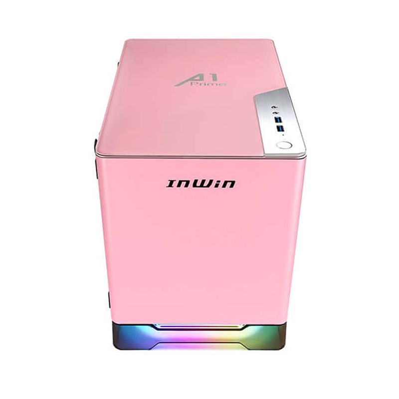 In Win A1 PRIME PINK TG Mini Tower 750W PSU Pink Mini-ITX Case A1 PRIME ...