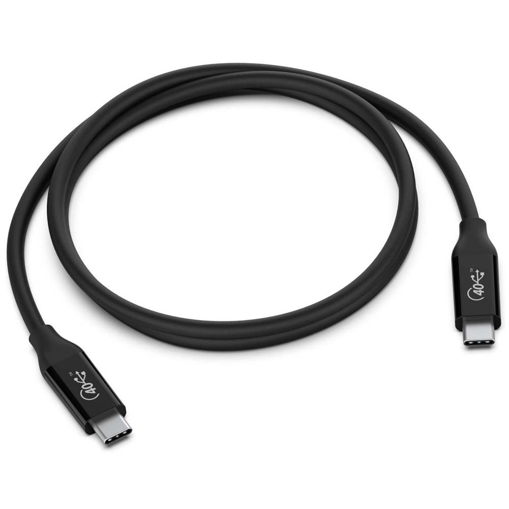 Belkin 0.8M CONNECT USB4 Cable USB-C to USB-C INZ001bt0.8MBK Black ...