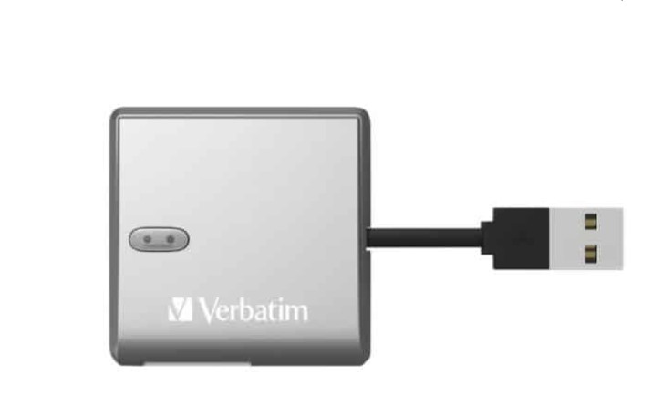 Verbatim 65677 USB 2.0 All- in-1 Card Reader Compact - including SD ...