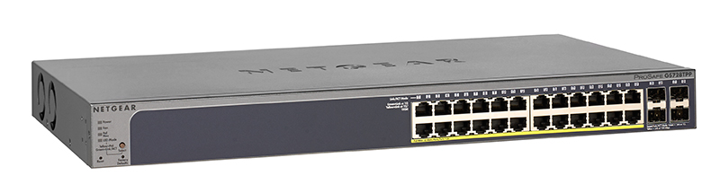 NETGEAR GS728TPP-300AUS ProSAFE Managed 24 Port Gigabit PoE+ Switch ...